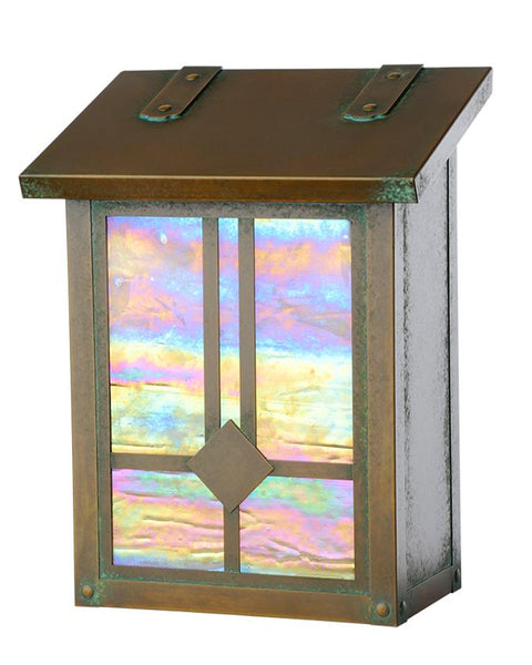 Mission Diamond Vertical Wall Mount Mailbox | Maclin Studio