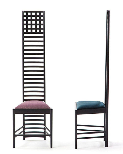 Charles Rennie Mackintosh Hill House Chair by Cassina Maclin Studio