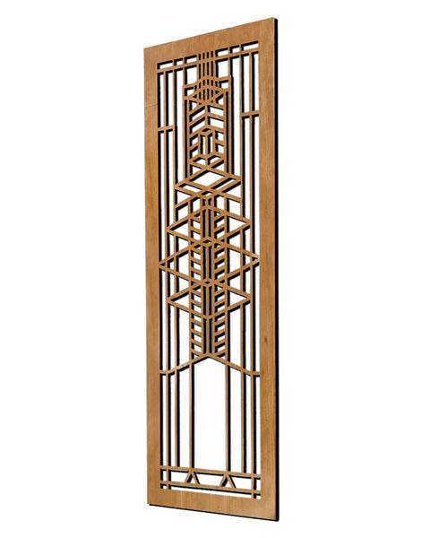 Frank Lloyd Wright Wall Art Boho Modern Frank Lloyd Wright Inspired