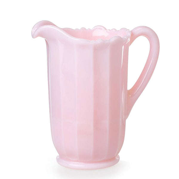 Mosser Glass 40oz Panel Pitcher - Tuscan Pink | Maclin Studio