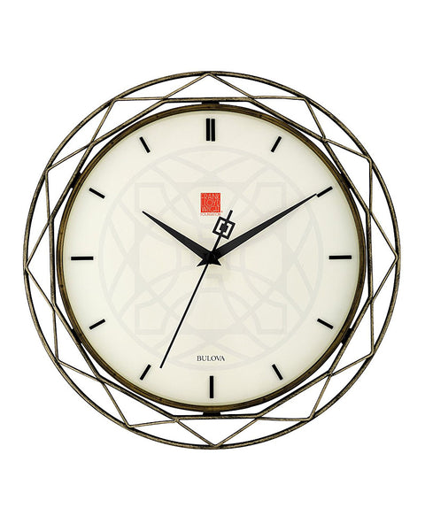 Frank Lloyd Wright Luxfer Prism Wall Clock | Maclin Studio