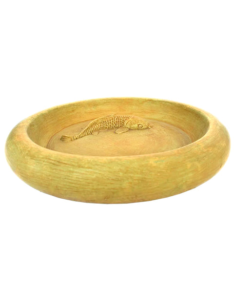 Koi Pond Cast Stone Bird Bath | Maclin Studio