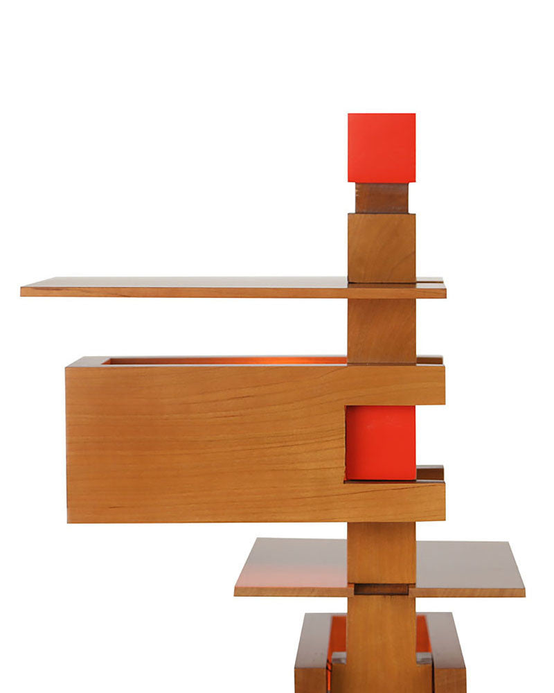 Frank Lloyd Wright Taliesin 2 Floor Lamp - Cherry | Maclin Studio