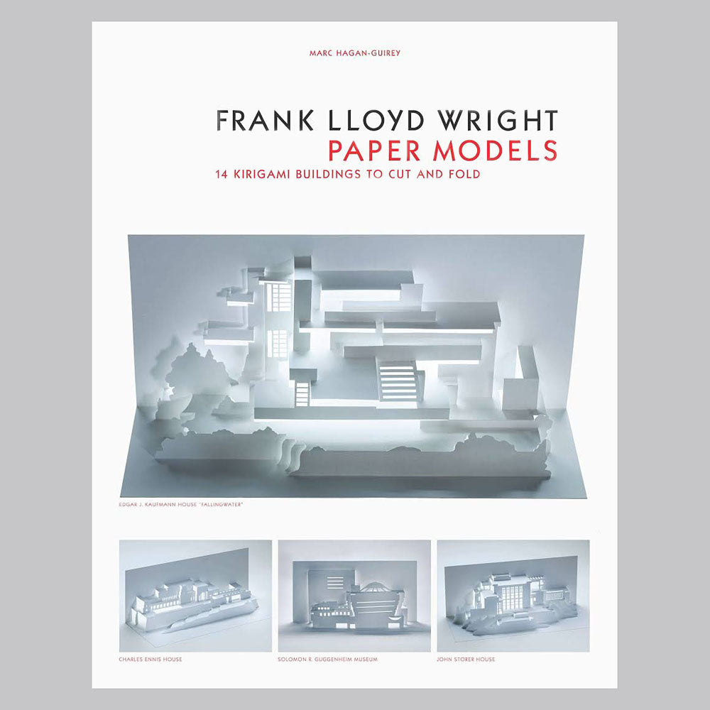 Frank Lloyd Wright Paper Models: 14 Kirigami Buildings to Cut and Fold ...