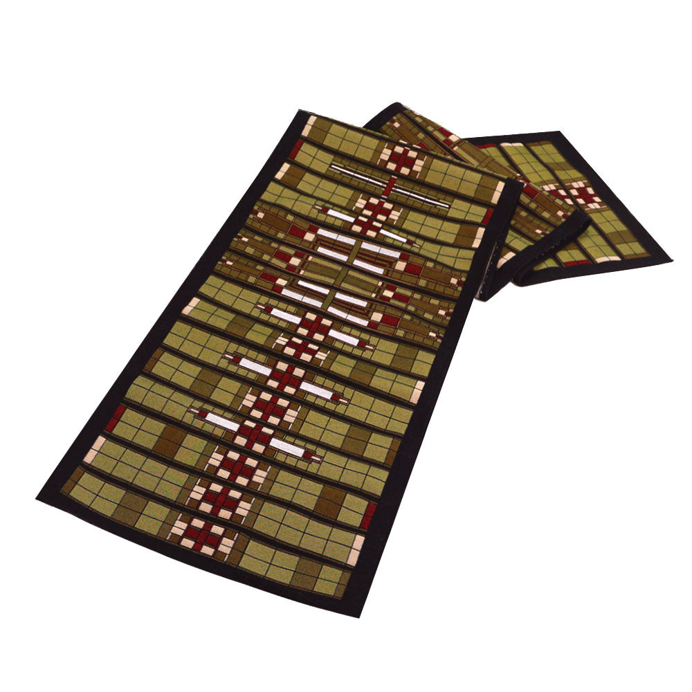 Louis Sullivan Skylight Tapestry Table Runner | Maclin Studio