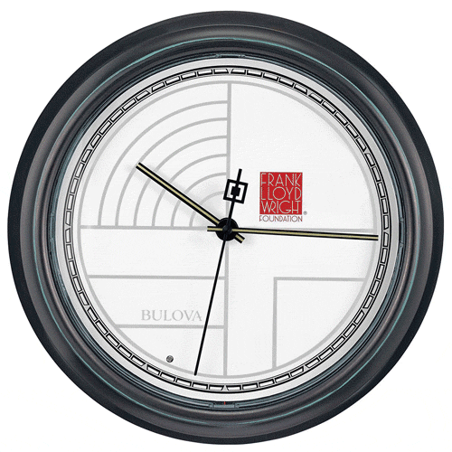 Frank Lloyd Wright Liberty Indoor/Outdoor Wall Clock | Maclin Studio